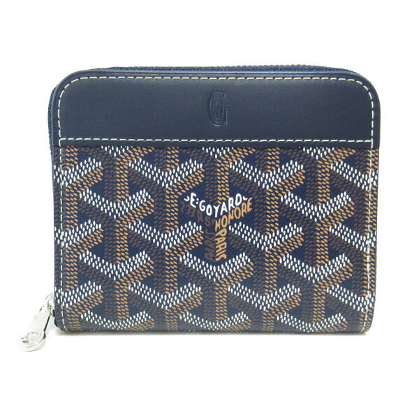Goyard | Bags | Goyard Matignon Wallet Bifold Leather Blue Royal | Poshmark